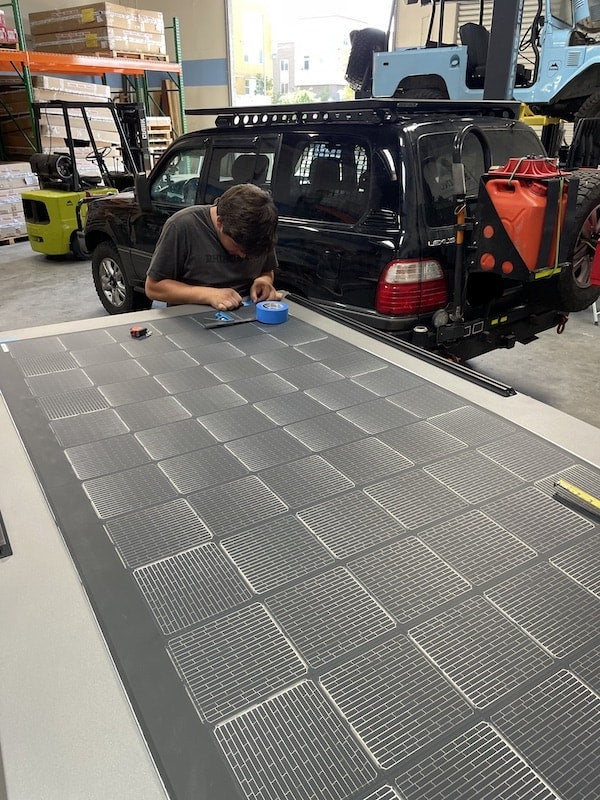 SolarKing 360 Watt Roof Top Tent Solar Panel for Camp King RTT & Camp