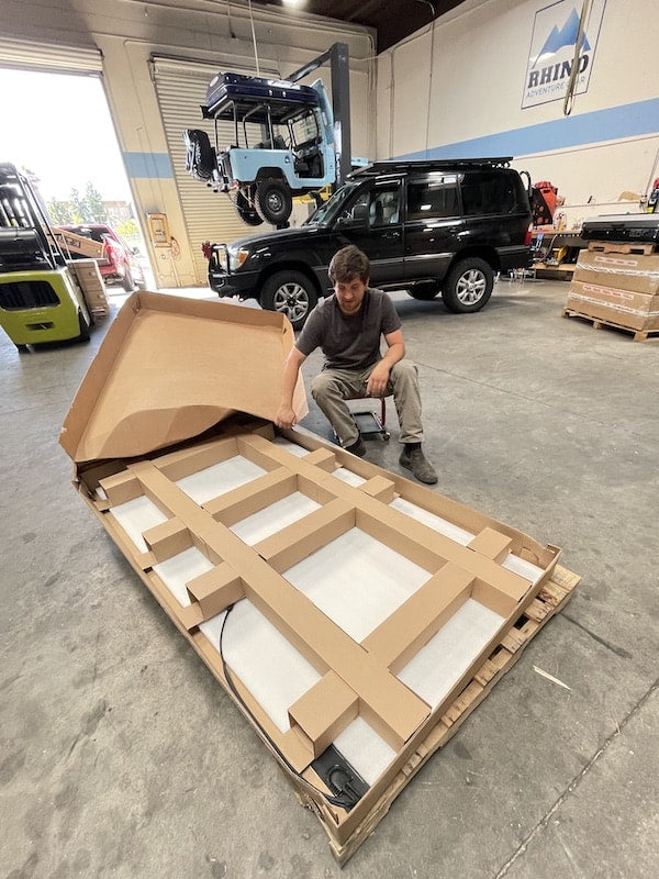 SolarKing 360 Watt Roof Top Tent Solar Panel for Camp King RTT & Camp